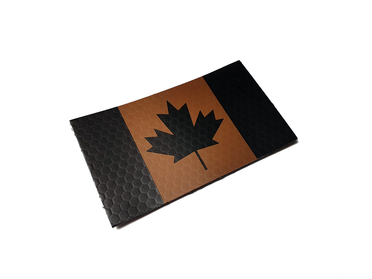 Canadian Flag - Coyote Brown / SOLAS Infrared - Printed – 838 Patches
